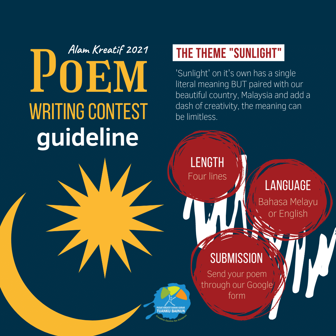 Poem Competition 2021 Pusat Kreatif Kanak kanak Tuanku Bainun